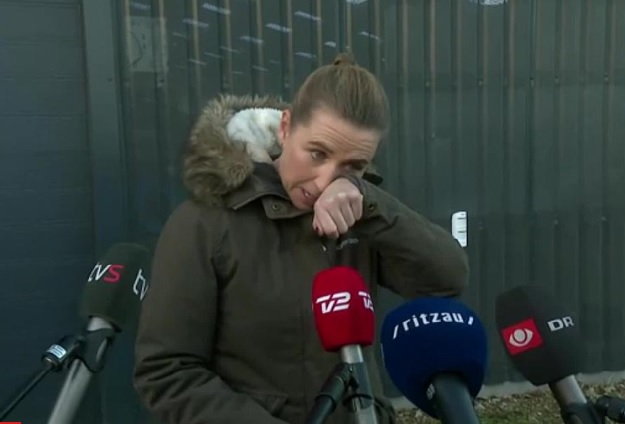 Grædende Mette Frederiksen siger undskyld efter minkskandale ...