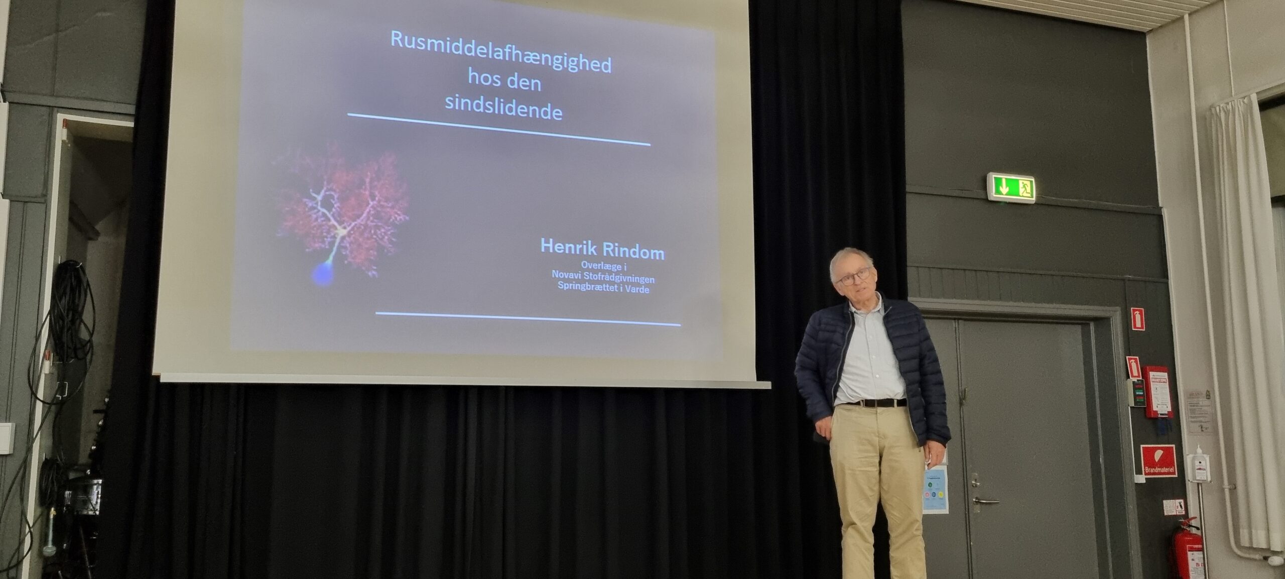 Henrik Rindom gæstede Sind Hjørring: En aften om Rusmiddelafhængighed ...