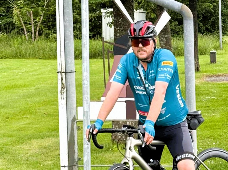 Lokale Søren Pedersen cykler mod sclerose i Pyrenæerne - NordsøPosten.dk