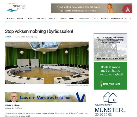 Nu må der hankes op... - NordsøPosten.dk